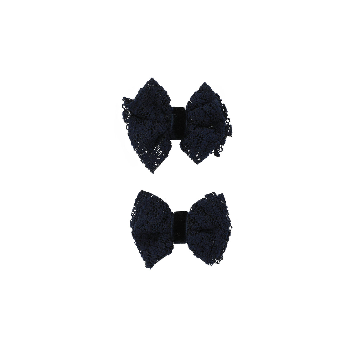 Lace Pleats Mini Bow Set – Heirlooms Bows