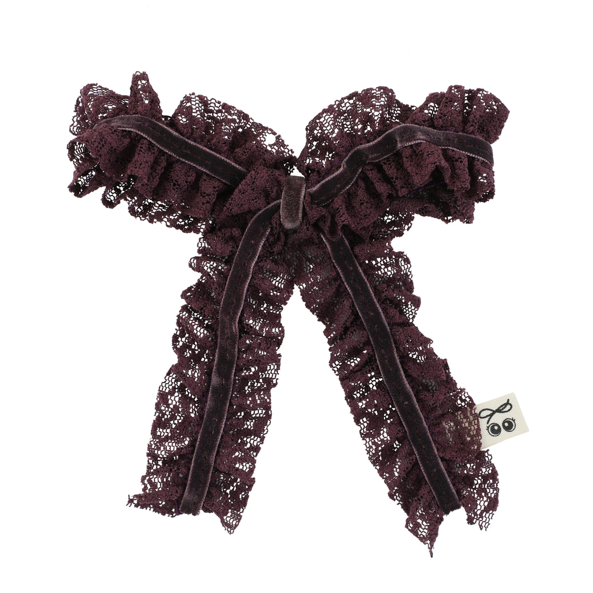 Lace Pleats Medium Bow – Heirlooms Bows