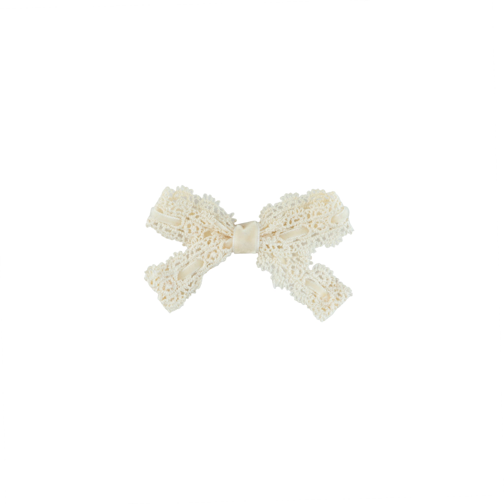 Velvet Lace Mini Bow – Heirlooms Bows