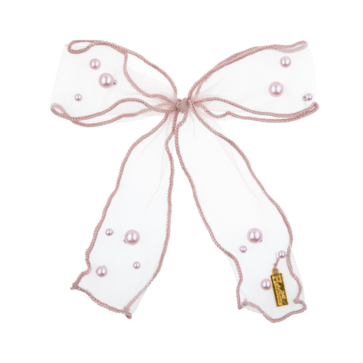 Wavy Pearls Medium Bow – Heirlooms Bows