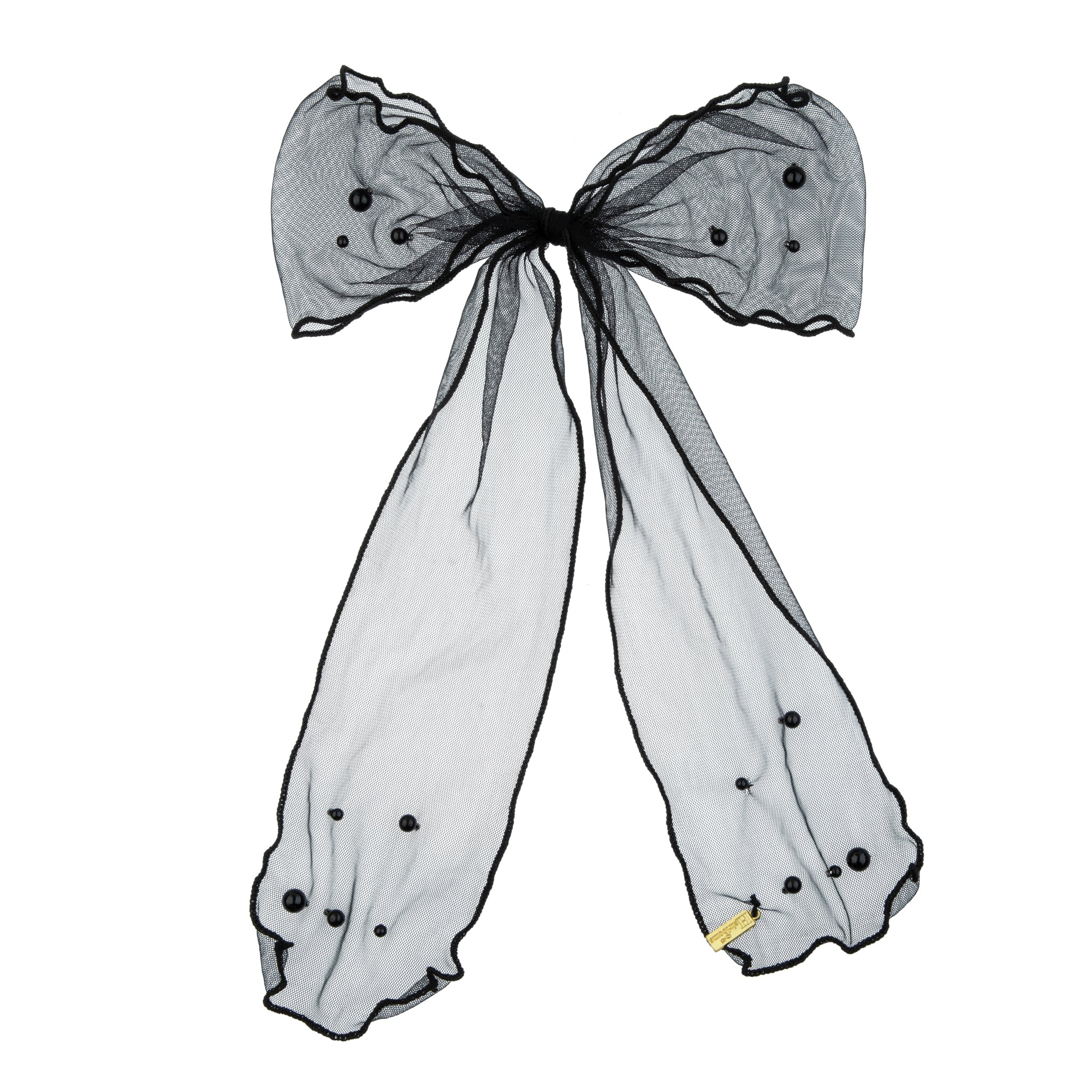 Wavy Pearls Narrow Long Bow – Heirlooms Bows