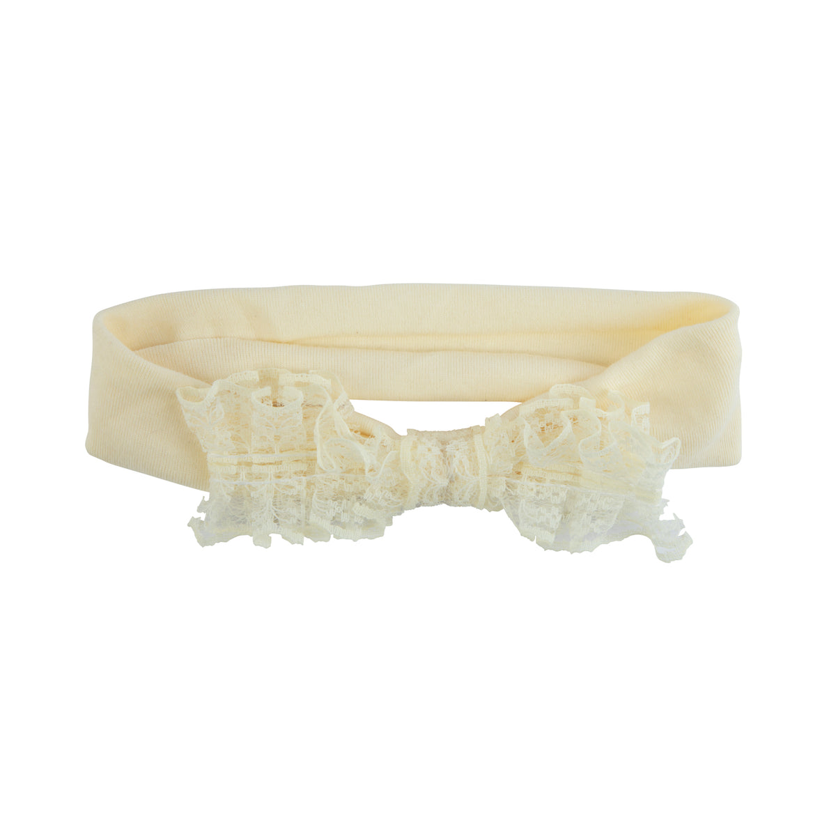 Ruffled Lace Toddler Baby Band – Heirlooms Bows